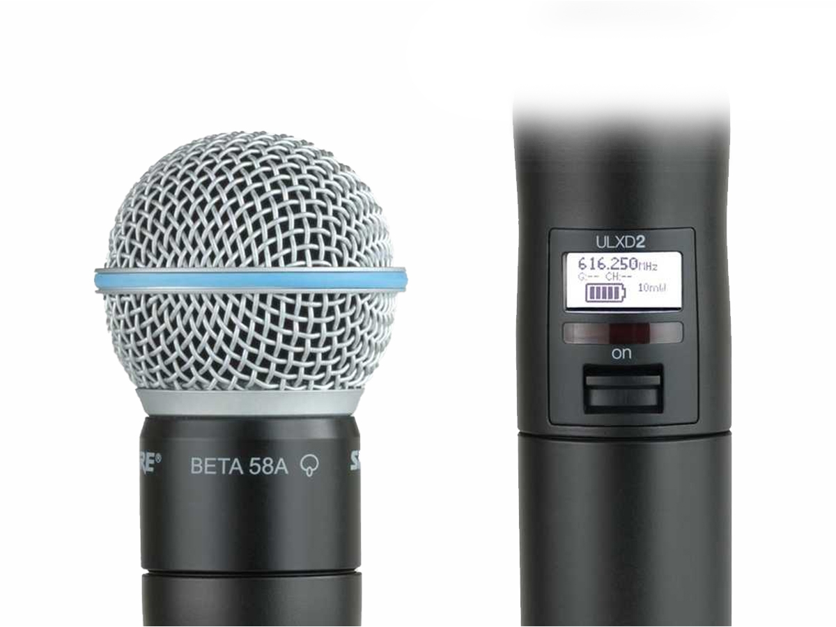 SHURE ULXD2/B58 - Micro cầm tay không dây kỹ thuật số ULXD đầu micro Beta 58A | TNG Audio